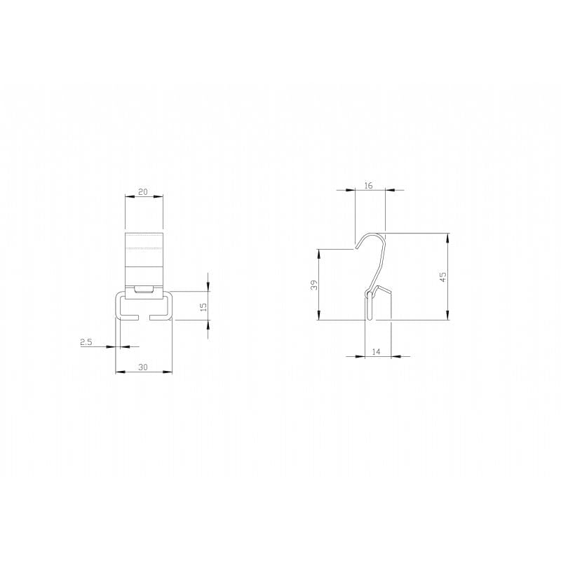 Toggle Clip Stainless Steel - Venture Products