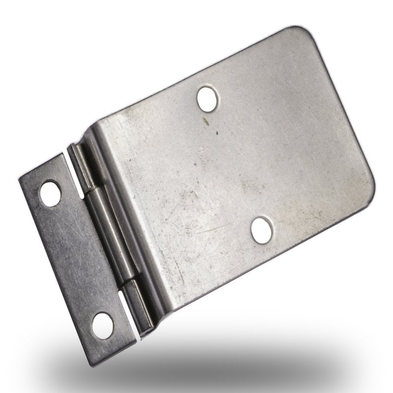 Hinge Short Bend Big Holes Big Side 90deg Angel 304 St/St - Venture ...